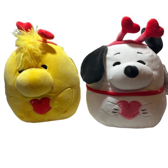 Squishmallows | Toys | Squishmallow Snoopy Dog Woodstock Peanuts ...